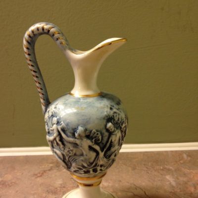 Vintage R. Capodimonte Small Pitcher/Vase -- Antique Price Guide ...