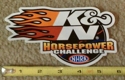 K&N Horsepower Challenge Hot Rod window sticker decal -- Antique Price ...