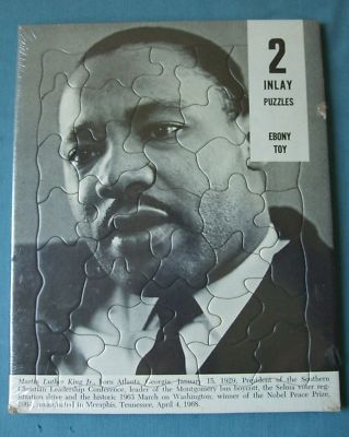 Martin Luther King Jr and George Washington Carver 2 Inlay Puzzles ...