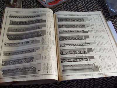 Antique Vtg 1890 Hiram J Thompson Mouldings, Frames, Mirrors, Brackets Catalogue -- Antique ...