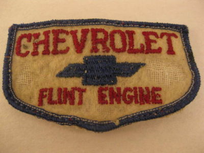 Vintage Chevrolet Flint Engine Plant Uniform Patch -- Antique Price ...
