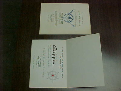 Vintage PACKARD Cards Promoting the 1956 Models -- Antique Price Guide ...