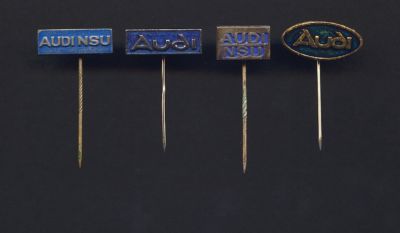 AUDI NSU Logotype Pins, 1960's-70's -- Antique Price Guide Details Page