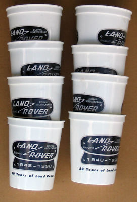 Land Rover 50th Anniversary Cups -- Antique Price Guide Details Page