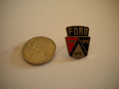 FORD LAPEL PIN -- Antique Price Guide Details Page