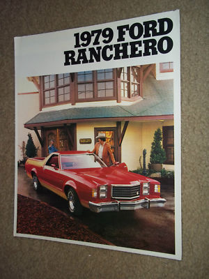 1979 Ford Ranchero Truck Dealer Brochure 500 GT Squire S kr -- Antique ...
