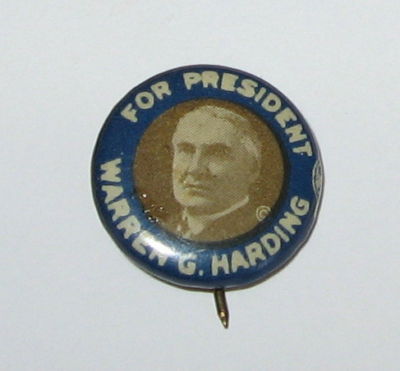 Antique Orig 1920 For President Warren G Harding Political Campaign ...