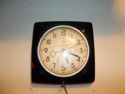 Antique/Vintage RARE G.E. General Electric Co. Wall Clock Works ...