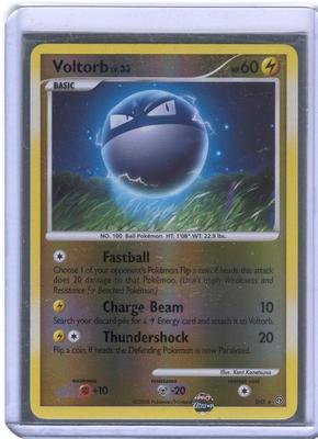 SH3 SECRET HOLO VOLTORB STORMFRONT LV X EX POKEMON CARD -- Antique ...