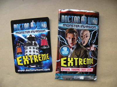 20 Random Common DOCTOR WHO Monster Invasion EXTREME Trading Cards ...