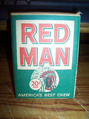 SEALD PACK OF RED MAN CHEW 1926 -- Antique Price Guide Details Page