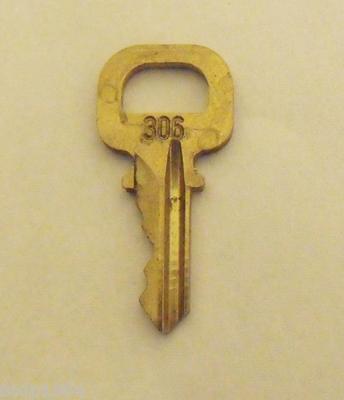 Authentic Louis Vuitton Brass Key For Your Padlock Lock Number 306 ...