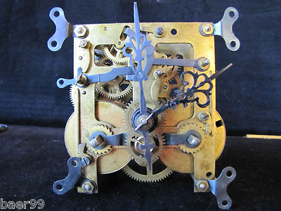 Antique Clock Movement - Mauthe? -- Antique Price Guide Details Page