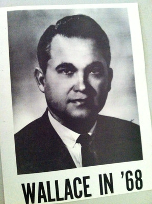 1968 Presidential Political campaign Poster for Governor George Wallace ...