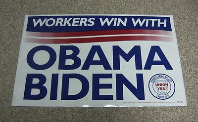 OFFICIAL Barack Obama Biden Campaign 2012 Historic WIN Election Yard ...