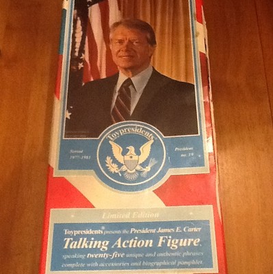 Toy Presidents Jimmy Carter Talking Action Figure -- Antique Price ...