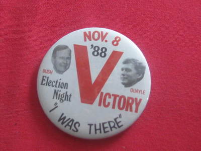 George bush pin -- Antique Price Guide Details Page