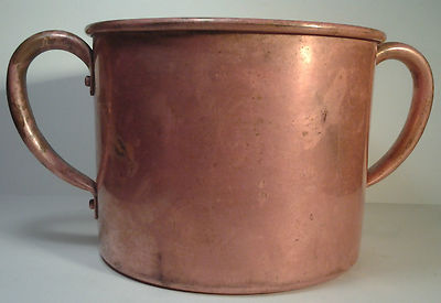 Antique Double Handled Copper Pot Boiler SOLID COPPER Made by West Bend ...