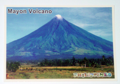 Mayon Volcano Legazpi City Albay Philippines Post Card Free Shipping ...