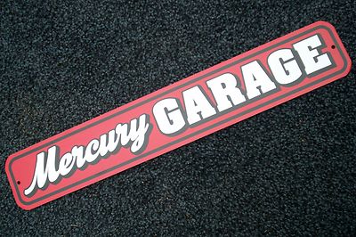 MERCURY GARAGE SIGN 1965 COMET 1966 CYCLONE GT 1967 COUGAR 1968 MONTEGO ...