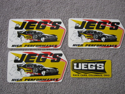 Vintage 1980's JEG'S stickers, Columbus OH -- Antique Price Guide ...