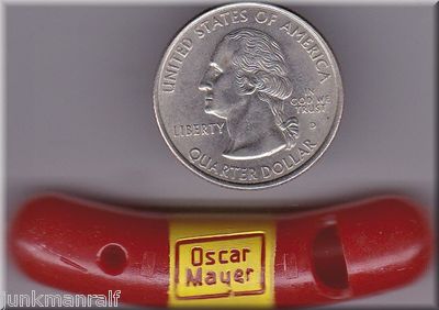 Vintage Oscar Meyer Wiener Mobile Whistle. -- Antique Price Guide ...