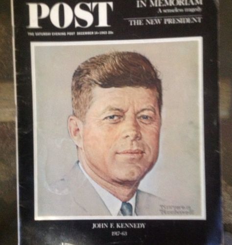 John F. Kennedy Memorial POST magazine -- Antique Price Guide Details Page