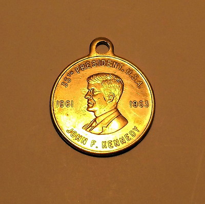 JFK John F Kennedy 1963 Center for the Performing Arts memorial coin ...