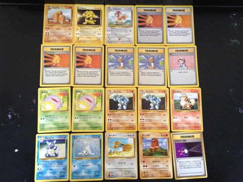 20 Pokemon Cards. Base Set-Lot I -- Antique Price Guide Details Page