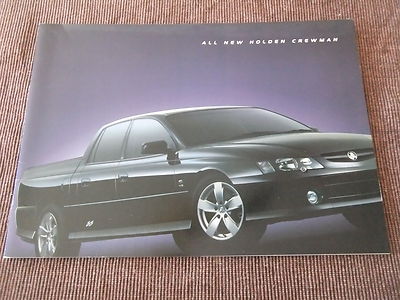 HOLDEN VY COMMODORE CREWMAN SS BROCHURE. DATED 8/03 -- Antique Price ...