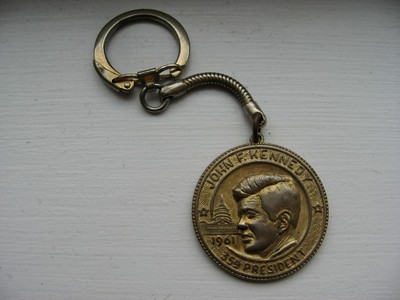 John F Kennedy Vintage 35th President Keychain -- Antique Price Guide ...