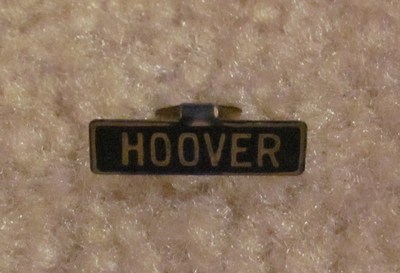 Original Vintage Lapel Pin, Herbert Hoover Presidential Campaign ...