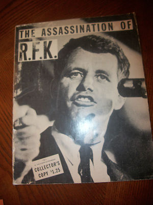 The Assassination of RFK booklet vintage Collector's Copy 1968 ROBERT F ...