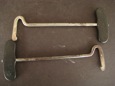 pr old antique english riding horse boot pulls 19thc with ebony wood ...