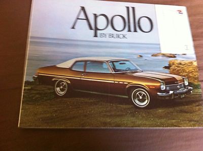 1974 BUICK APOLLO LIKE CHEVY NOVA COLOR BROCHURE CATALOG Prospekt ...