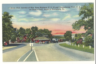 Lot of 2 Awesome Dauphin, PA and Amity Hall/Clarks Ferry, PA Old ...