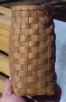 VINTAGE Salesman Sample Split Ash Trappers Trapping Basket Indian Berry ...