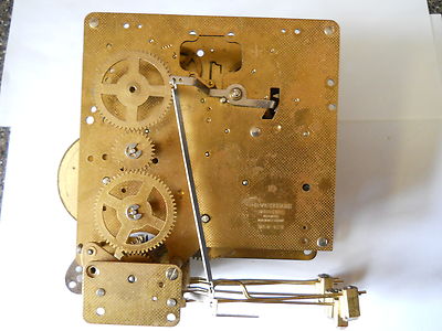 ANTIQUE FRANZ HERMLE 2 JEWELS CLOCK MOVEMENT MADE IN WEST GERMANY 1050 ...