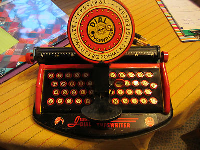 VINTAGE MARX TIN TOY JUNIOR DIAL TYPEWRITER -- Antique Price Guide ...