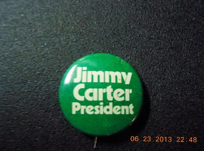 Jimmy Carter President Pin -- Antique Price Guide Details Page