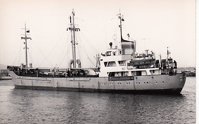 PHOTOGRAPHIC IMAGE. EAST GERMAN FREIGHTER "MALCHOV" BUILT 1957 ...