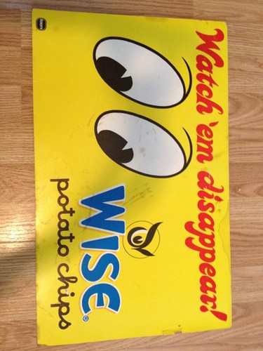 Vintage Wise Potato Chip Sign -- Antique Price Guide Details Page