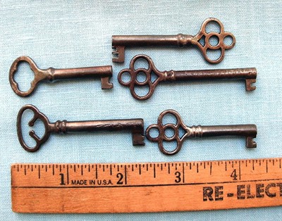 5 antique all different turn of the century Victorian China Cabinet ...