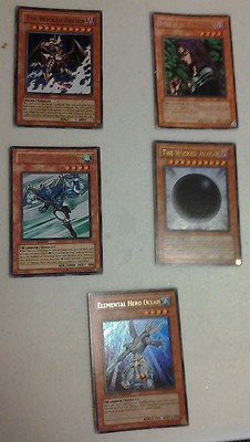 Lot of 5 RARE Yu-Gi-Oh cards: witch of the black forest, The wicked ...