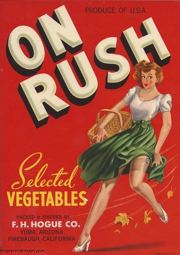 set of 4 different all PIN UP GALS vintage crate labels early 1900s ON ...