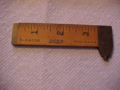 lufkin caliper/ruler advertising steel heddle mfg. co. & southern ...
