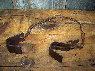 Antique Milk Cow Hobbles / Cow Kickers ~ Old Rustic Dairy Farm Tool ...