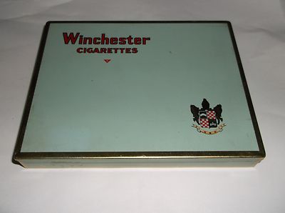 WINCHESTER CIGARETTES TIN RARE VINTAGE NICE! -- Antique Price Guide ...