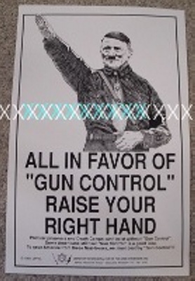 ANTI GUN CONTROL POSTER - THIS TELLS IT ALL ! -- Antique Price Guide ...