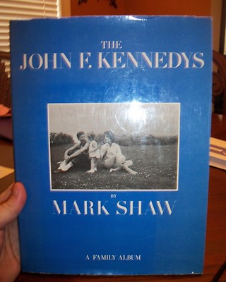 vintage book THE JOHN F KENNEDYS Family Album 1964 JFK Jackie Caroline ...